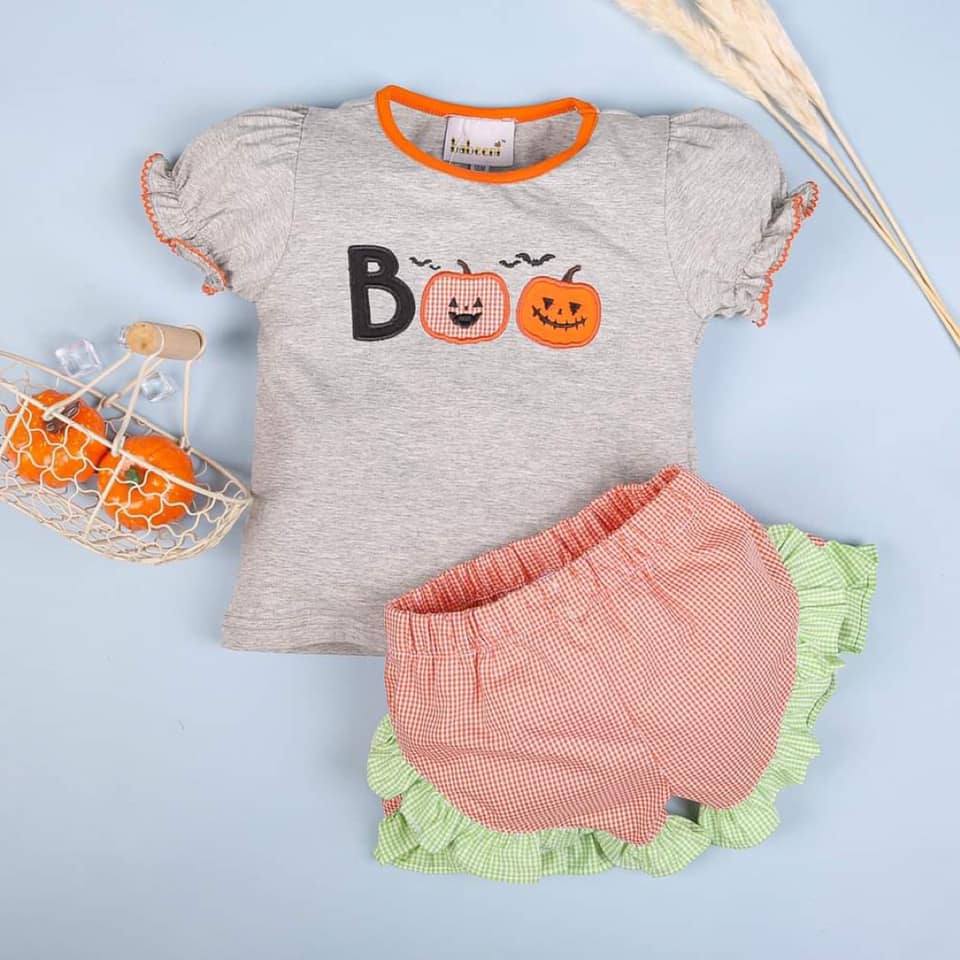 Boo Girl Short Set – Tinley Anne's Clothing